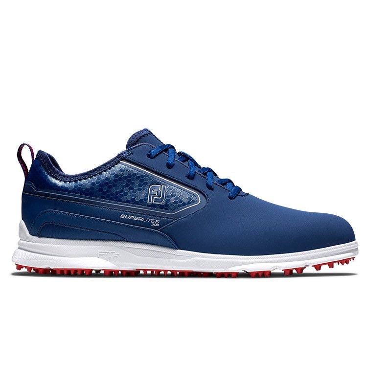 Chaussures Footjoy Superlites XP - Marine/Rouge - Rue du Golf